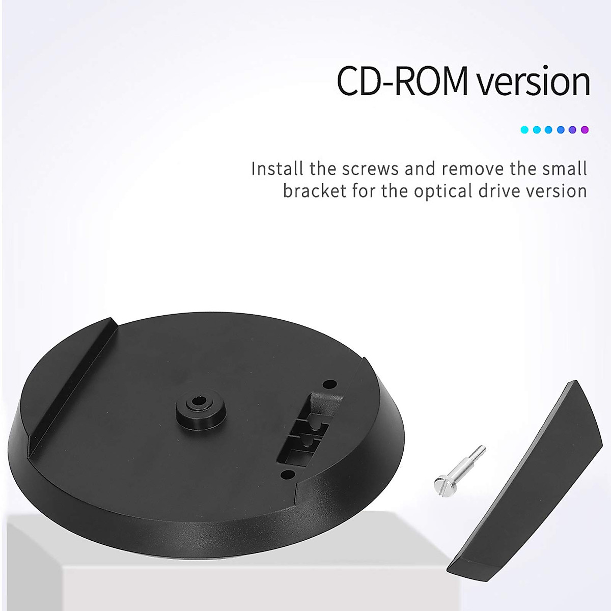 Salaty PS5 Base, Professional Original Vertical Stand Accessory 2 in 1 for CD‑ROM Version and Digital Version