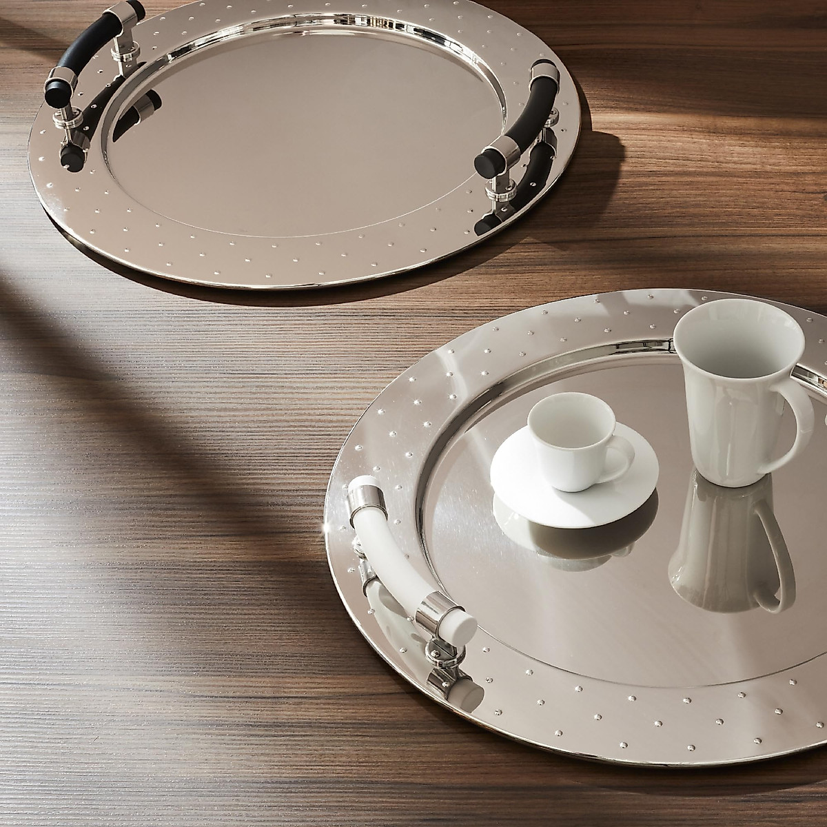 Alessi Michael Graves Round Tray with Handles