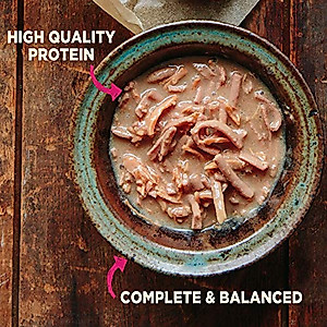 Wellness CORE Natural Grain Free Small Breed Mini Meals Wet Dog Food, Shredded Chicken & Turkey Dinner in Gravy, 3-Ounce Pouch (Pack of 12)