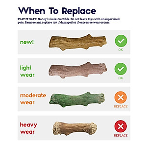 Petstages Dogwood Wood Alternative Dog Chew Toy, Large