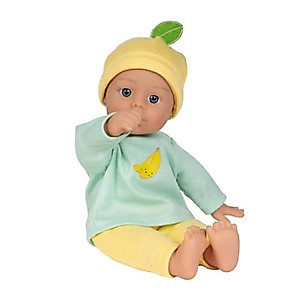 Adora Amazon Exclusive Sweet Babies Collection, 11” Soft and Cuddly Boy Baby Doll | Machine Washable, Birthday Gift For Ages 1+ - Baby Banana
