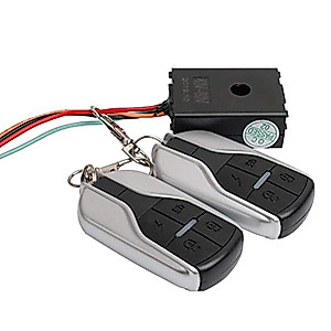 Garneck Motorcycle Anti Theft Security Alarm System with Double Remote Waterproof for 48V 60V 64V 72V Scooter Bicycle - Remote Control Random Style
