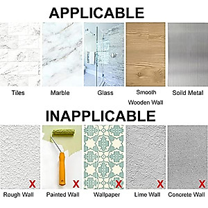 LAIGOO Adhesive Shower Caddy Corner Shelf, Hanging Bathroom Shelves Wall Mounted Shower Shelf, Non-Drilling Floating Shelf for Bathroom Organizer/Kitchen/Shower Organizer (2 Pack, Black)