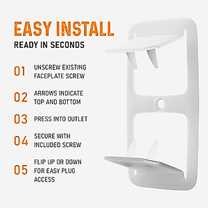 Wall Nanny + The Block-It-Socket - Protect Walls from Baby Gate Damage and Keep Children Safe from Outlets