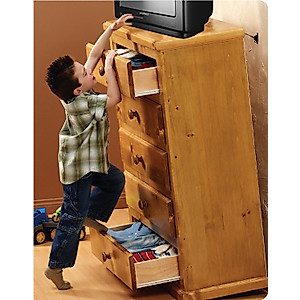 Hangman Anti-Tip Kit to Prevent Furniture Falling-Steel (TK-400-3)