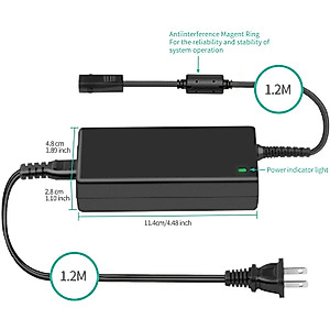 HKY Universal Lift Chair or Power Recliner Ac Dc Adapter Fit All Recliners, Lift Chair, Recliner Sofa, Recliner Couch,29v 2a Southern Motion FS2900-2000 P/N: SPS-2A29VDC-03-WM-SM mc140-power Cord