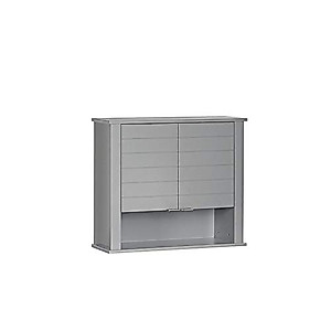 RiverRidge Gray Madison Two-Door Wall Cabinet, Size