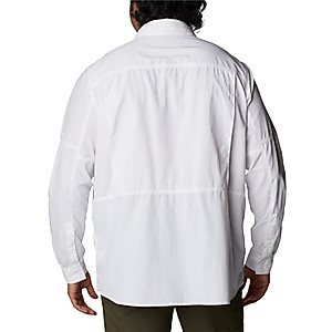 Columbia Men's Silver Ridge 2.0 Long Sleeve Shirt, White, XXL
