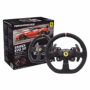 Thrustmaster F599XX EVO 30 Wheel Alcantara Edition Add-On (Compatible with XBOX Series X/S, One, PS5, PS4, PC)