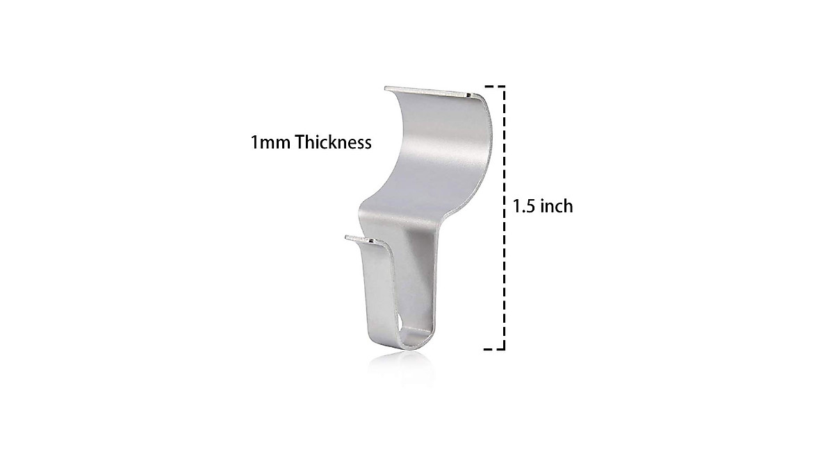 No-Hole Hooks Vinyl Siding Hangers Low Profile 4PK | Easy, Rust-Free ...