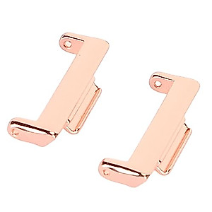 GOTOTOP Watch Strap Connector, Replacement 20mm Inner Diameter 2Pcs Easy Installation Watchband Connector for FIT 2 for Repair (Gold)
