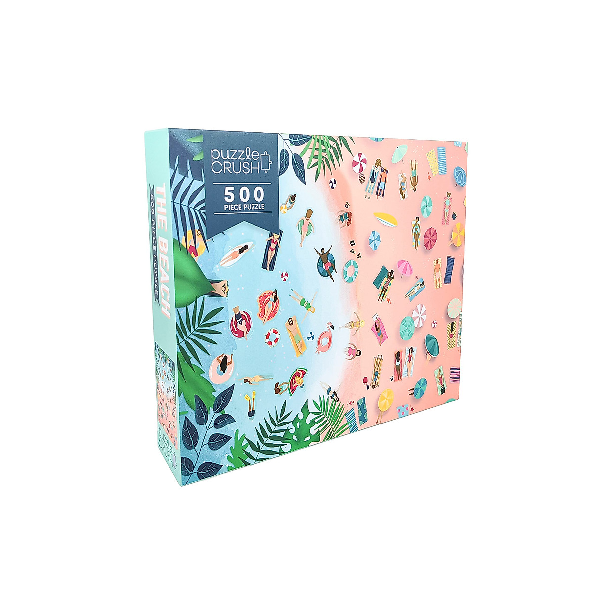 500 Piece Puzzles for Adults - Jigsaw Puzzles 500 Pieces - 500 Piece Puzzle - Day at The Beach - Beautiful Artistic Tropical Jigsaw Puzzles for Adults, Teens and Families