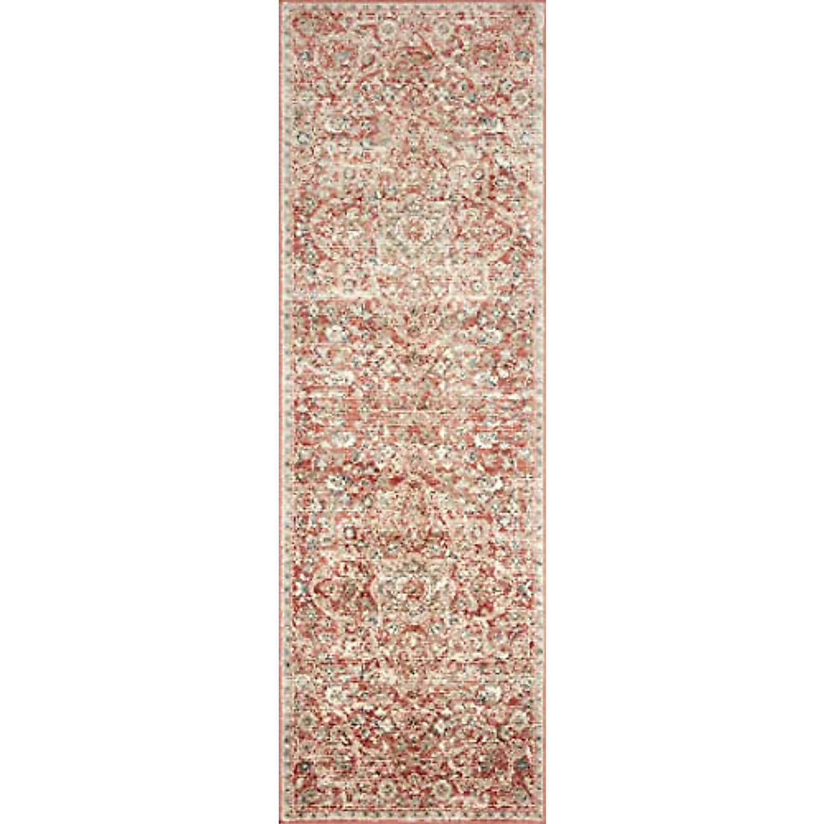 Loloi II Saban Rust/Beige 7'-10" x 10' Area Rug