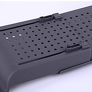 Garneck Grey Expandable Bath Serving Shelf Bathtub Tray Adjustable Bathtub Caddy Tray Storage Rack Multifunctional Bathtub Tub Organizer for Book Phone Bathroom Rack