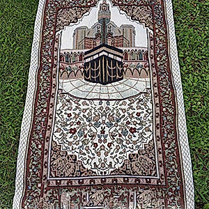 ABOOFAN Eid Muslim Prayer Mat Lesser Bairam Comfortable Prayer Rug Portable Prayer Rug Ramadan Gifts