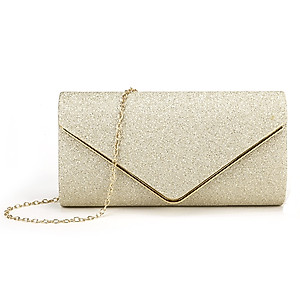 Taponukea Clutch Purses for Women Fancy Evening Bag Bridal Prom Party Envelope Handbags Wedding Bag