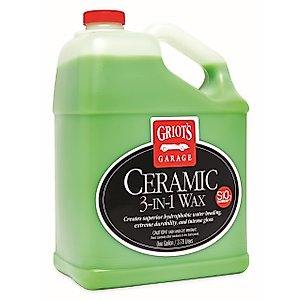 Griot's Garage 10983 Ceramic 3-in-1 Wax Gallon, Green, 128 Fl Oz (Pack of 1)
