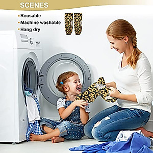 2 Pcs Plastic Bag Holder, Wall Mount Plastic Bag Organizer, Washable Large Grocery Bag Storage Dispenser, Shopping Bags Carrier for Home Kitchen Travelling, 22x9 in shopping bag carrier (Sunflower)