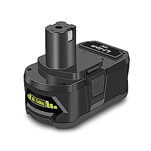 Lizone 6.5Ah P193 PBP005 18V Lithium Battery Replacement for Ryobi 18V Battery Lithium Ion 4.0Ah P108 P192 P129 P197 PBP2005 PBP004 6.0Ah P193 18V ONE+ Battery Compatible with Ryobi 18V ONE+ Tools