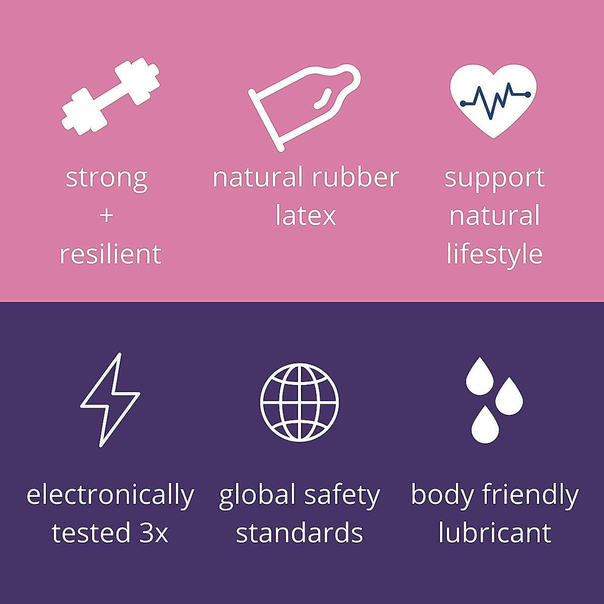 GLYDE Assorted Flavored Ultra Thin Condoms - 10 Count - Organic Flavor Extract, Ultra-Thin, Vegan, Non-Toxic, Medium Size Natural Rubber Latex, 53mm Yummy Standard Fit