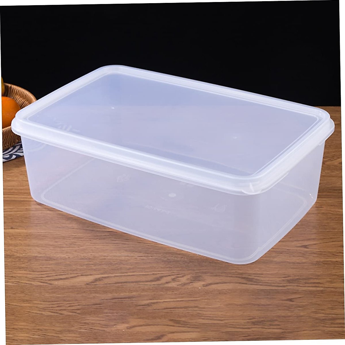 Anneome 6 Pack Fridge Storage Boxes Multi-function Fridge Organizer Reusable Food Containers for Daily Use