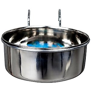 Advance Pet Products Stainless Steel Coop Cups with Hook, 10-Ounce