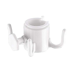 Yescom Beach Umbrella Hanger Hanging Hook 4 Prong Towel Hat Sunglasses Holder Outdoor Garden Pool Camping Accessory