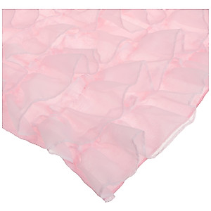 Baby Doll Bedding Layered Window Valance, Pink