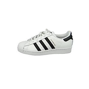 adidas Men's Superstar' Sneaker, Footwear White Core Black, 8.5