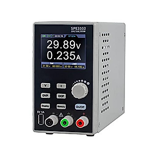 DC Power Supply, Programmable DC Power Supply Adjustable Voltage Regulator Portable Laboratory Power Suppy,Electroplating DIY(SPE6053,Type)