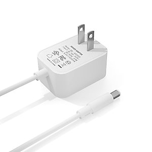 KIDSROBOT for Arduino Uno Mega 2560 Zero Due Leonardo Power Supply Adapter, 100-240V AC to DC 9V 1A, US Plug 5.5mm x 2.1mm, Also Suport Most Breadboard Power Supply Modules