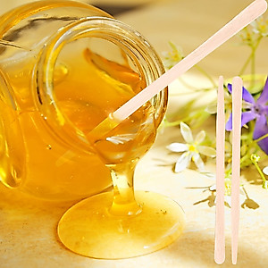 1200Pcs Eyebrow Wax Sticks Wood Waxing Sticks Wax Spatula Applicator for Body Hair Eyebrow Lip Nose Brow Removal