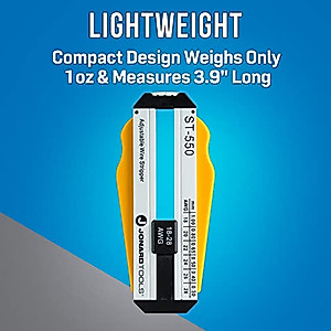 Jonard Tools ST-550 ABS Adjustable Precision Wire Stripper, 18-28 AWG