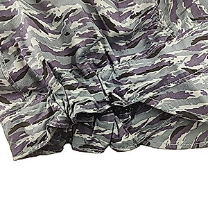 AllyProtect Fashion Cotton Colorful Welder Cap hat for Welding Wood Garden Working Absorb Sweat and Breathe (Dark Blue Stripes)