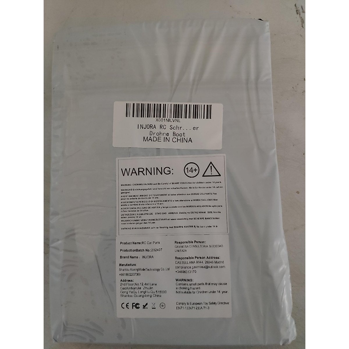 INJORA RC Hex Screw Driver Set-7PCS RC Car Tool Kit 0.9, 1.27, 1.3, 1.5, 2.0, 2.5, 3.0mm Hexagon Allen Screwdriver Wrenches Sets, RC Repair Tool Kit for RC Model Helicopter Drone Boat Car