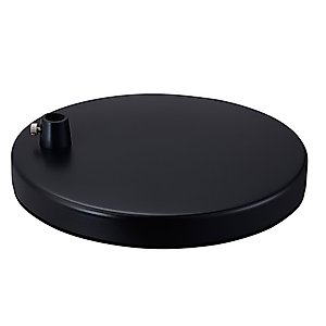 PHIVE 7.8" Round Heavy Desk Lamp Base (Suitable for LK-1 CL-2 Architect Swing Arm LED Desk Lamp)