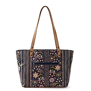 Sakroots Metro Tote Bag, Navy Tapestry World
