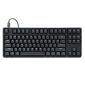 DROP Signature Series Mechanical Keyboard - Tenkeyless TKL (87 Key), Doubleshot Cherry Keycaps, Tactile Holy Panda Switches, Hot-Swap, Backlit RGB LED, USB-C, Aluminum Frame (Classic Midnight)
