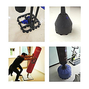 DANXQ M8 Strong Black Rubber Screw Suction Cup 3.3 Inch Used in Boxing Sandbags/Table Machine Fixing/Machine Rack/Handling/Quick Grab/Furniture Silent Pad,4 PCS (Cap Nut)