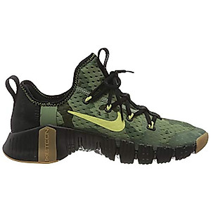 Nike Unisex Football Soccer Shoe, Black Limelight Spiral Sage Gum Med Brown Black, 10 US Women