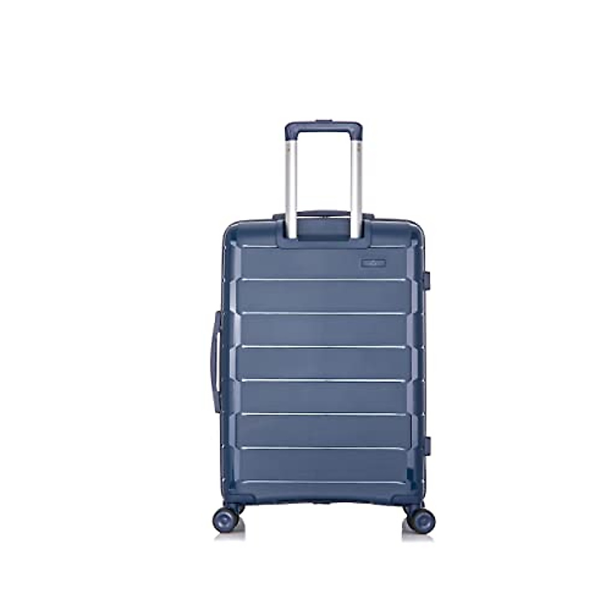 Rockland Vienna Hardside Luggage with Spinner Wheels, Navy, 3-Piece Set (20/24/28)