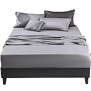 Luxury Flat Sheet on Amazon Elegant Comfort Wrinkle-Free 1500 Premier Hotel Quality 1-Piece Flat Sheet, California King Size, White