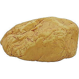 La La Pet® Reptile Hide Box Reptile Hideouts Large Resin Rock Gecko Hides and Caves Lizard Habitat Decor Small Animal Hideaway for Spiders Snake Frog Turtle Amphibians