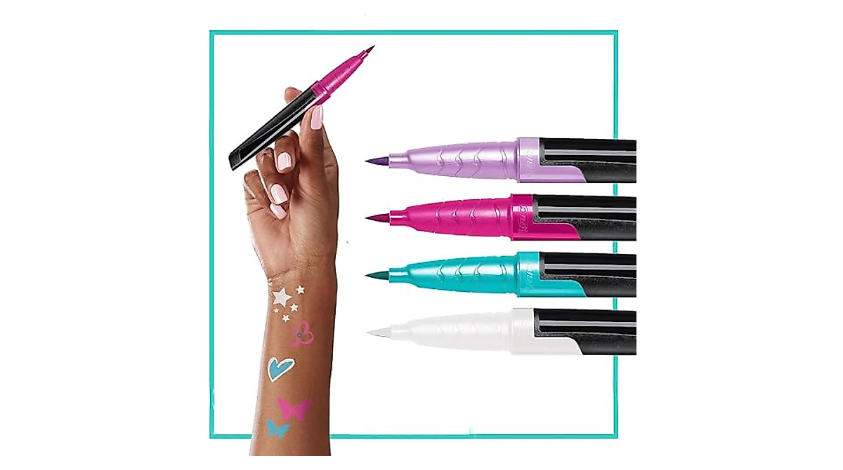 BIC BodyMark Party Pack Tattoo Markers - 4 Count