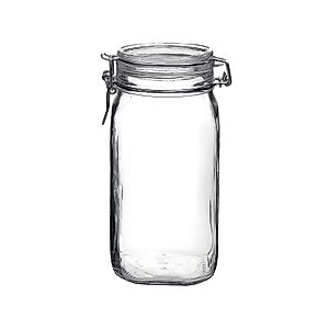 Bormioli Rocco Clear Fido Jar, 50.75 Oz, 50.75 Ounce