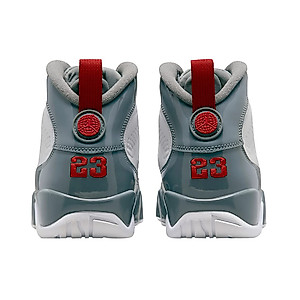 Jordan Men's 9 Retro Fire Red White/Fire Red-Cool Grey (CT8019 162) - 10