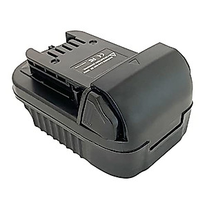 Battery Adapter for Makita 18V Lithium Battery BL1830B BL1850B BL1860B Convert to Milwaukee 18V M18 Lithium Battery, Converter Use for Milwaukee 18-Volt M18 Lithium Ion Cordless Tool