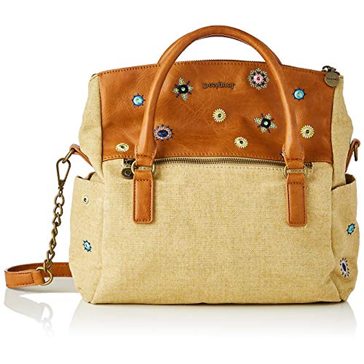 Desigual Women's BOLS_July Denim LOVERTY, Multicolor, U