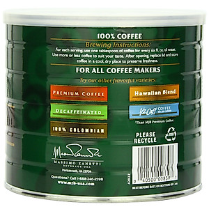 MJB Coffee, European Roast Ground Coffee, Dark Roast, 23 Ounce