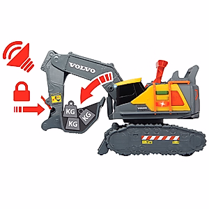 DICKIE TOYS - 12 Inch Volvo Excavator Construction Truck